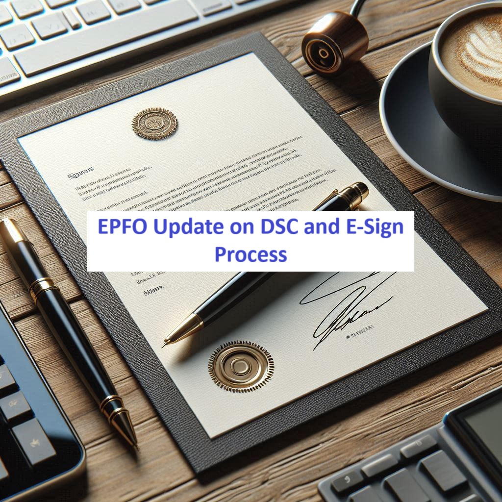 EPFO's New Guidelines for Employers on DSC & E-Sign Processing - HR Deck