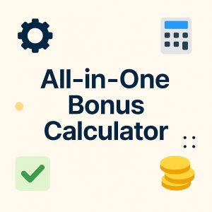 All-in-one Bonus Calculator for Indian Employees - HR Deck